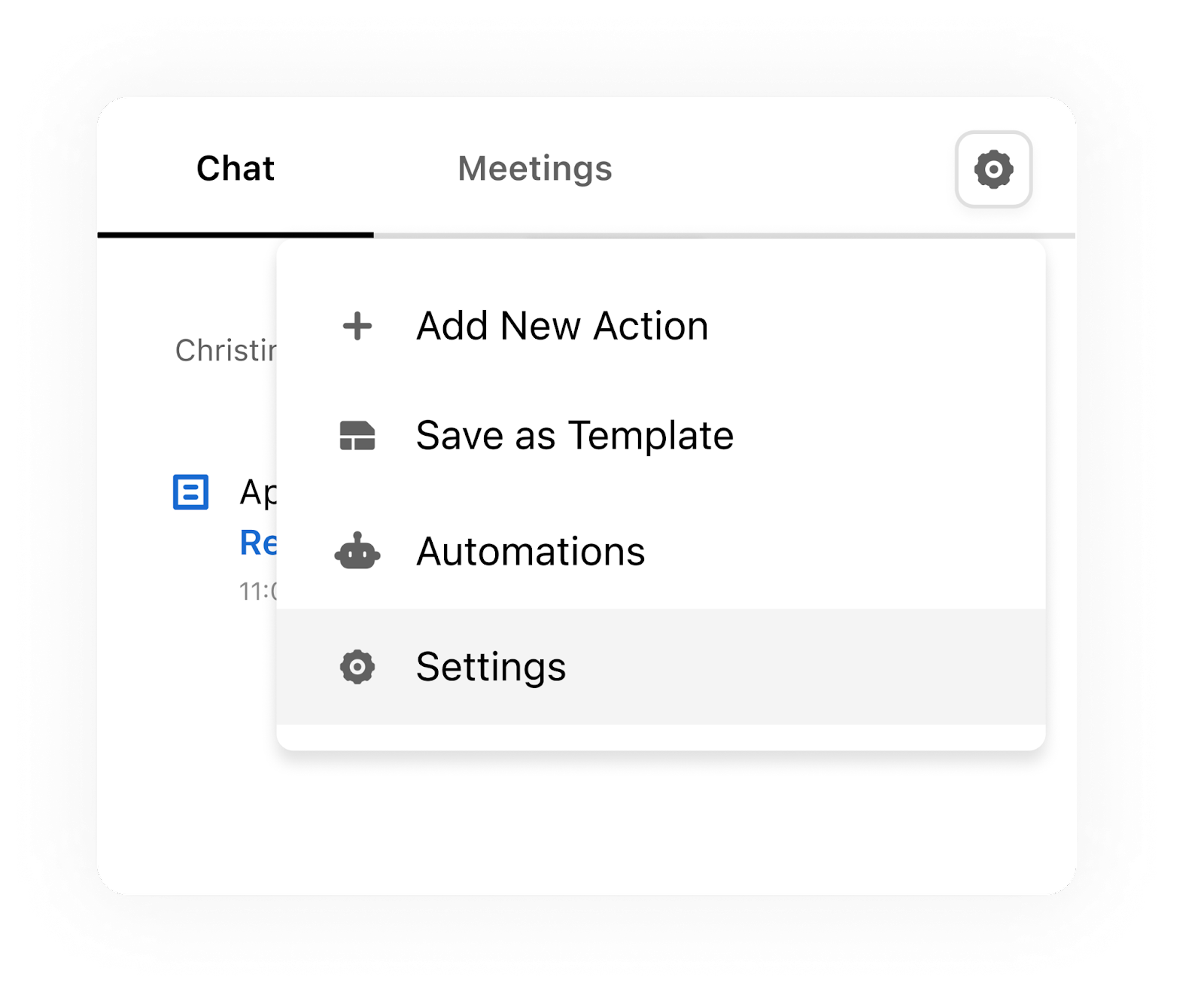 Workspace Settings Moxo Support 