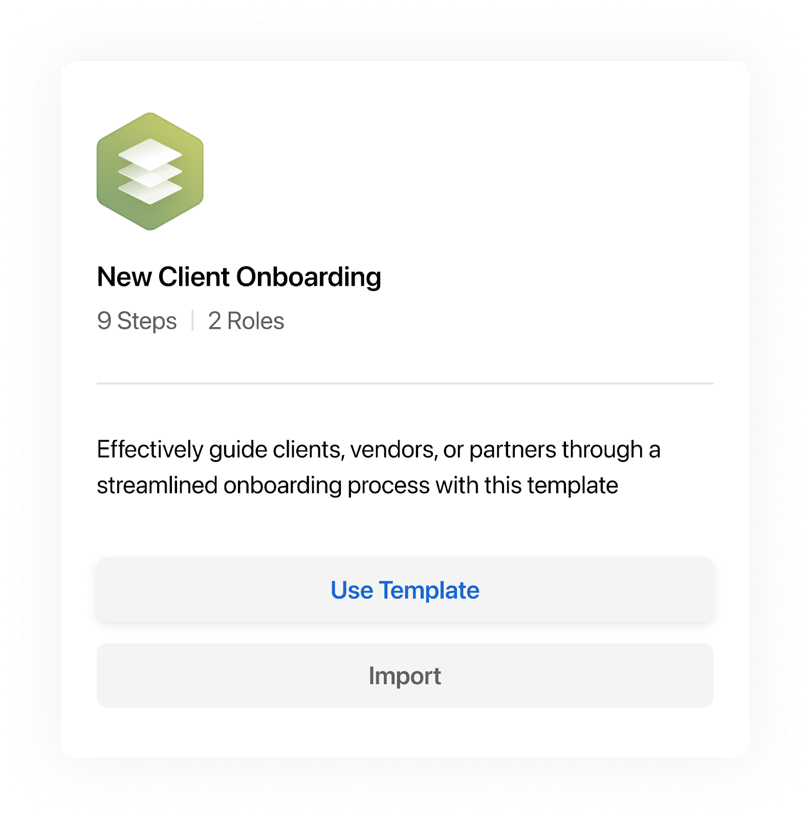 Template Gallery – Moxo Support