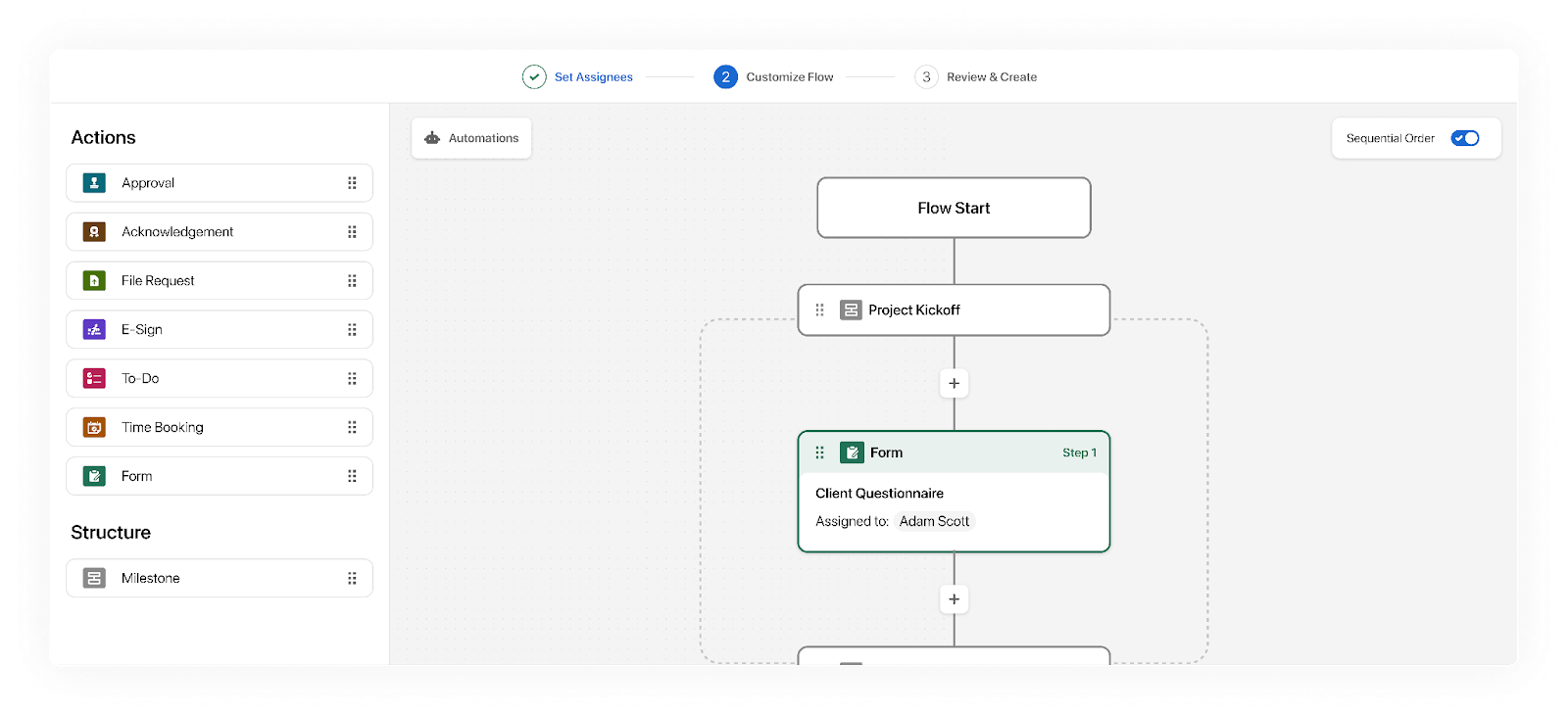 Using a Template – Moxo Support