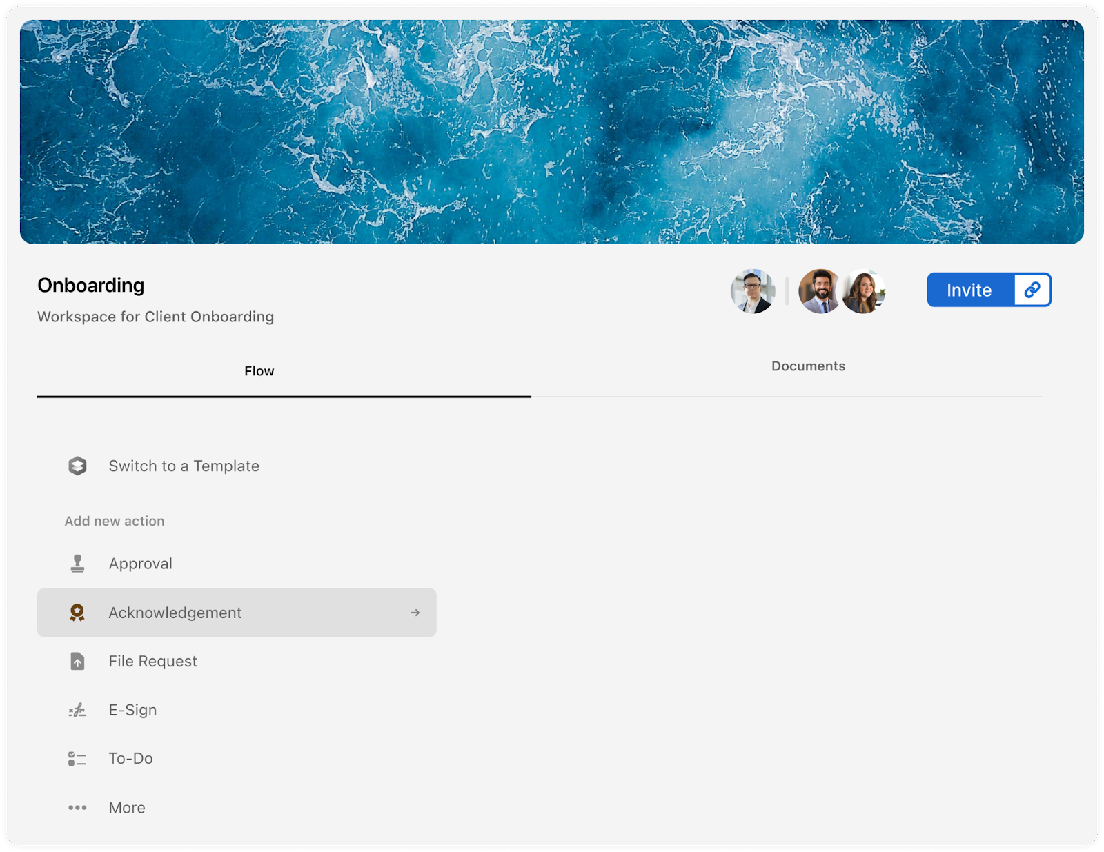 Acknowledgement – Moxo Support