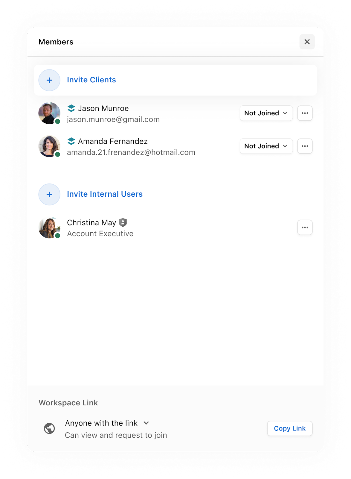 Invite New Clients – Moxo Support