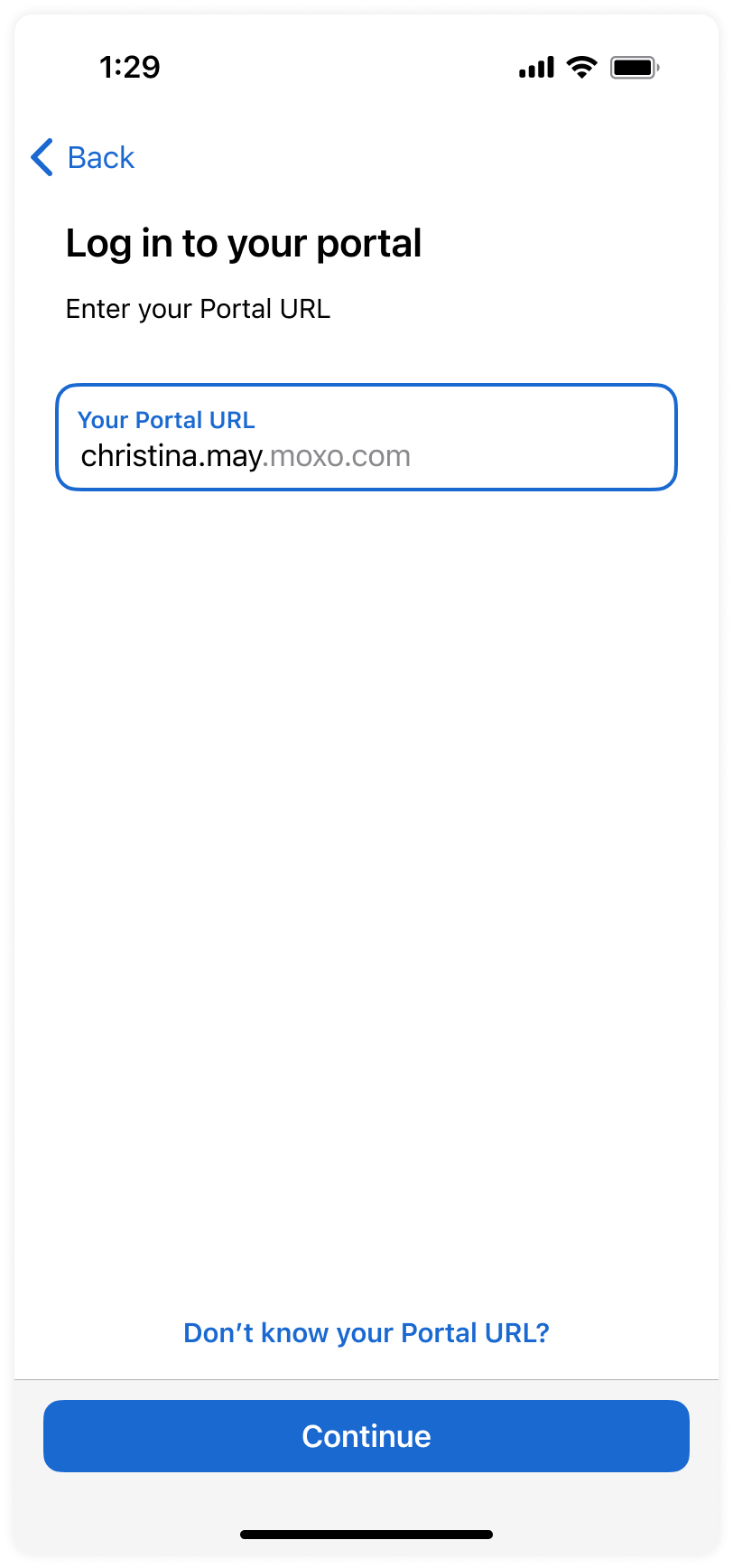Download and Login to the Mobile App – Moxo Support
