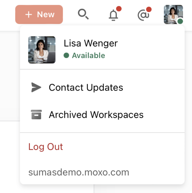 Workspace Settings – Moxo Support
