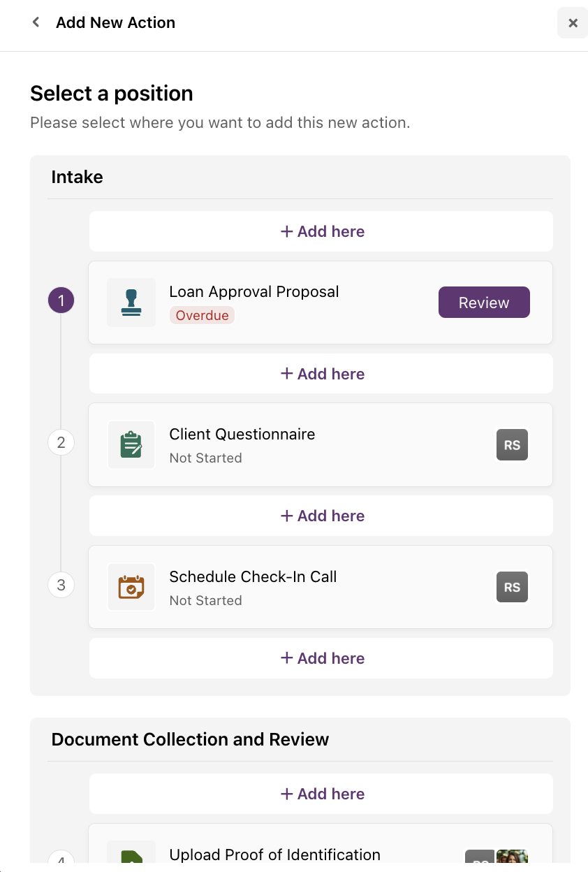 Jumio Action – Moxo Support