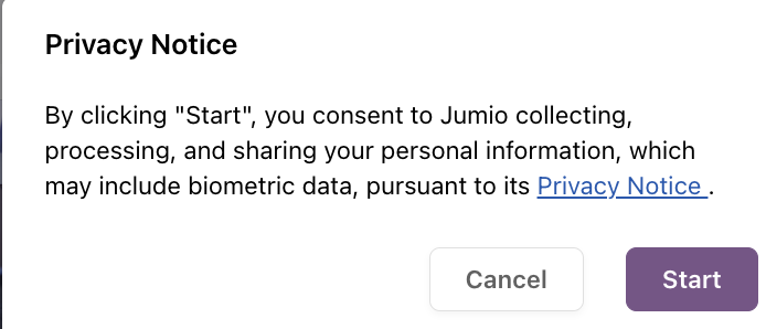 Jumio Action – Moxo Support