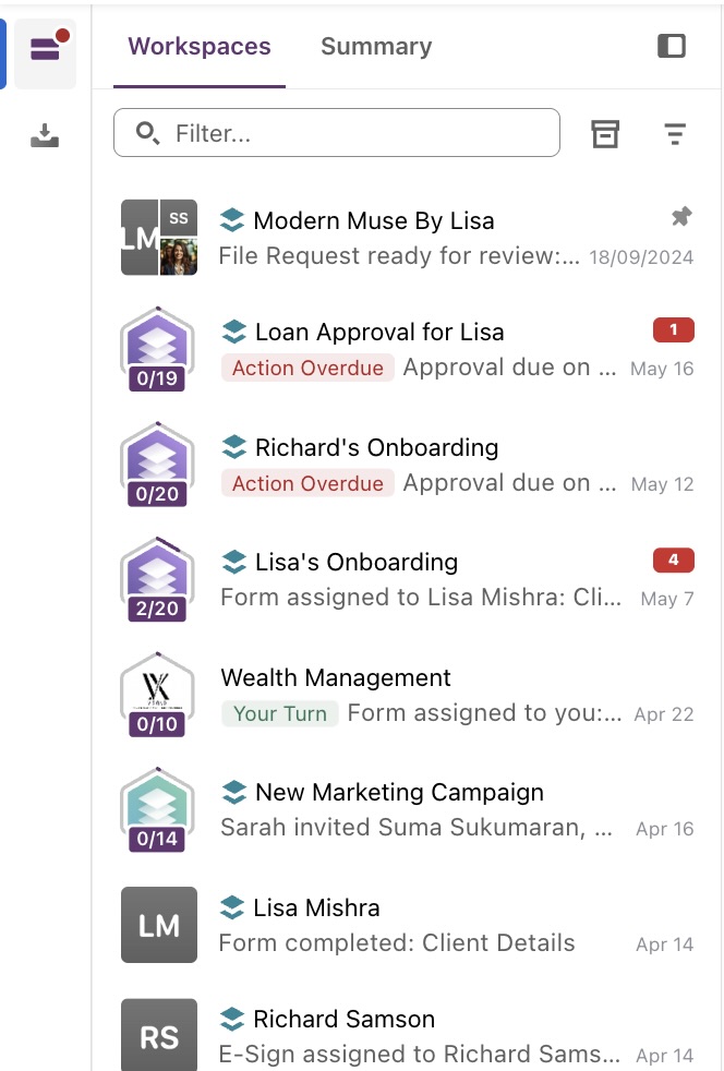 Your Home Page – Moxo Support