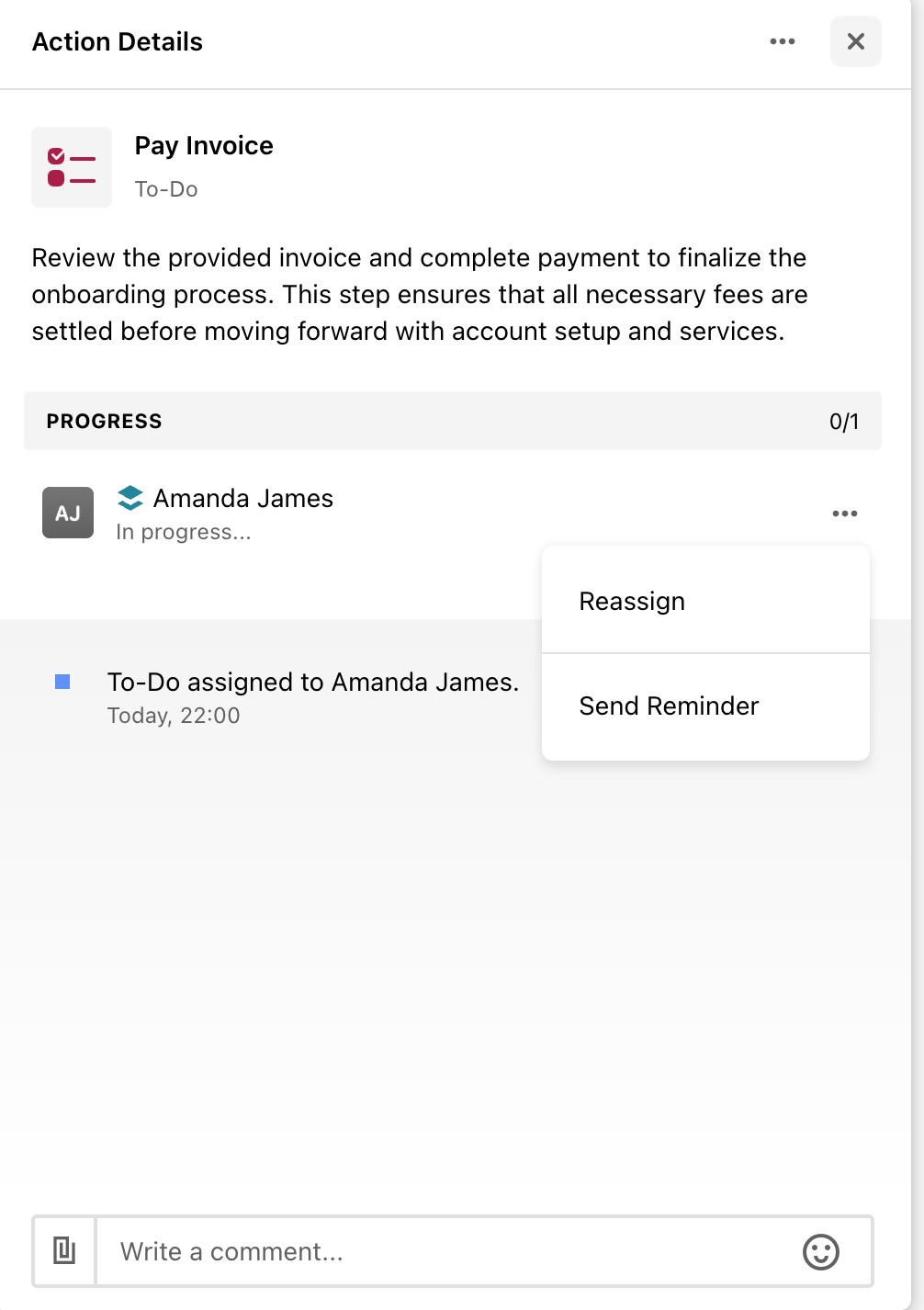 To-Do – Moxo Support