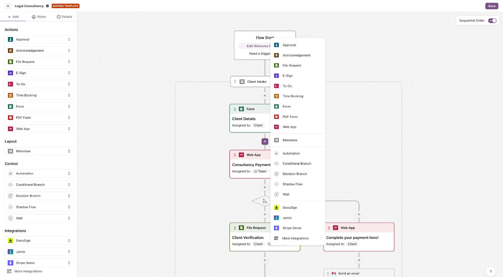 Web App – Moxo Support