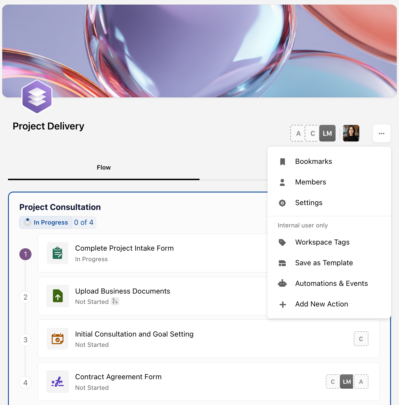 Web App – Moxo Support