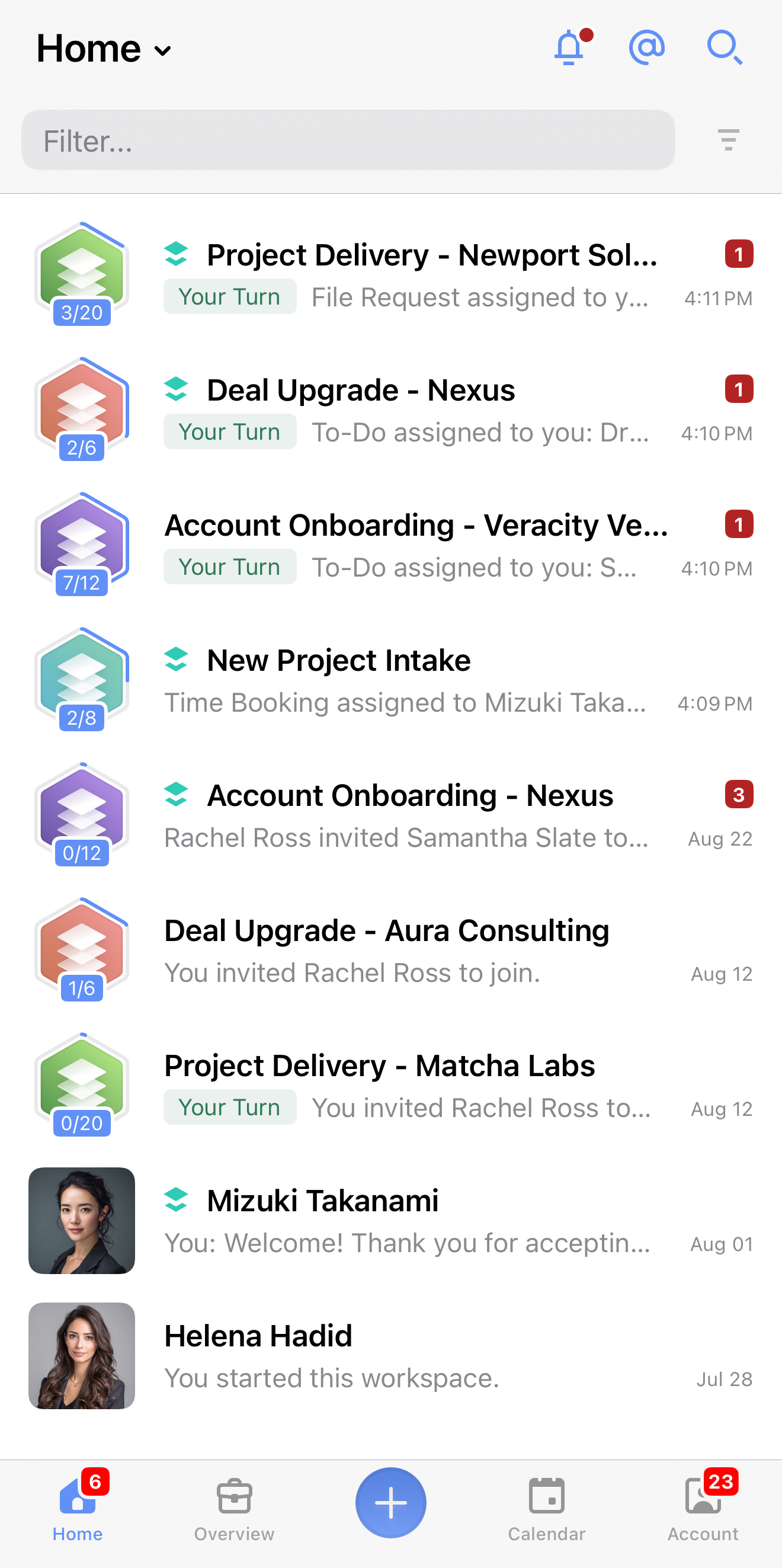 Internal and Client User App Experience – Moxo Support